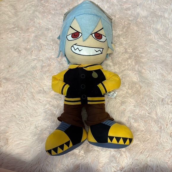 Anime | Toys | Soul Eater Anime Evans Blue Hair Plush Toy 9 Large ...